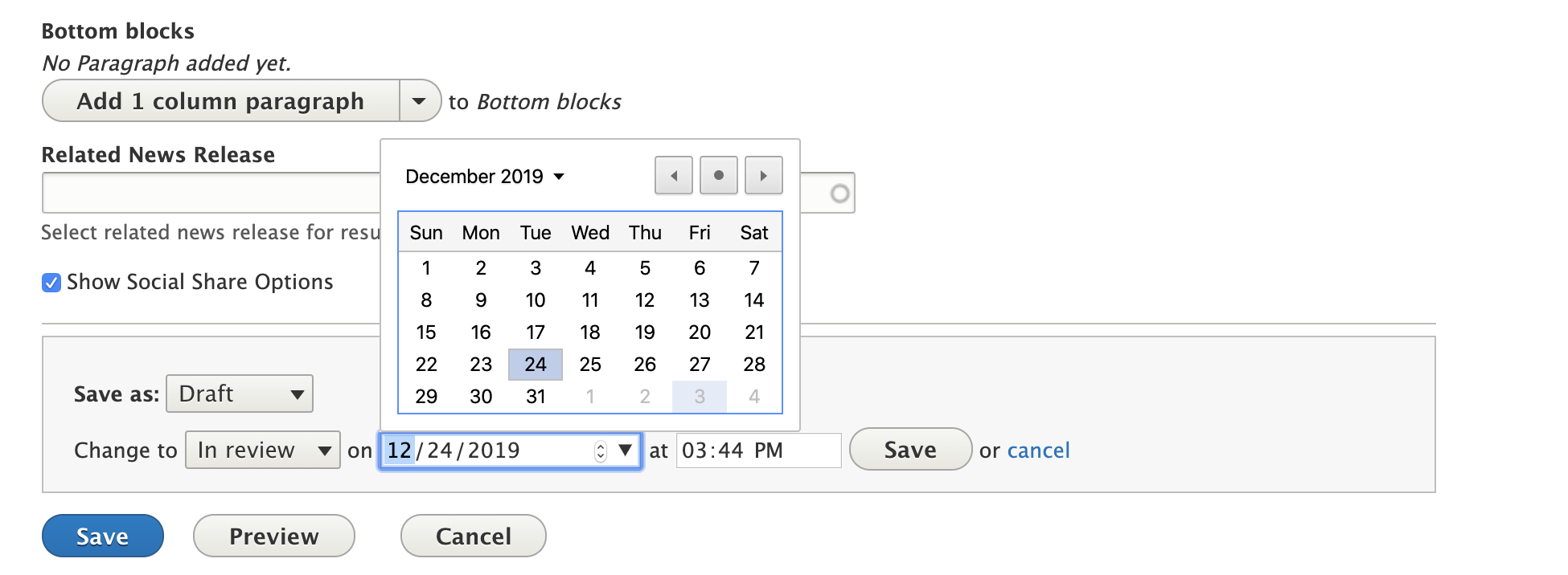 Getting Started With Drupal Scheduler | Axelerant